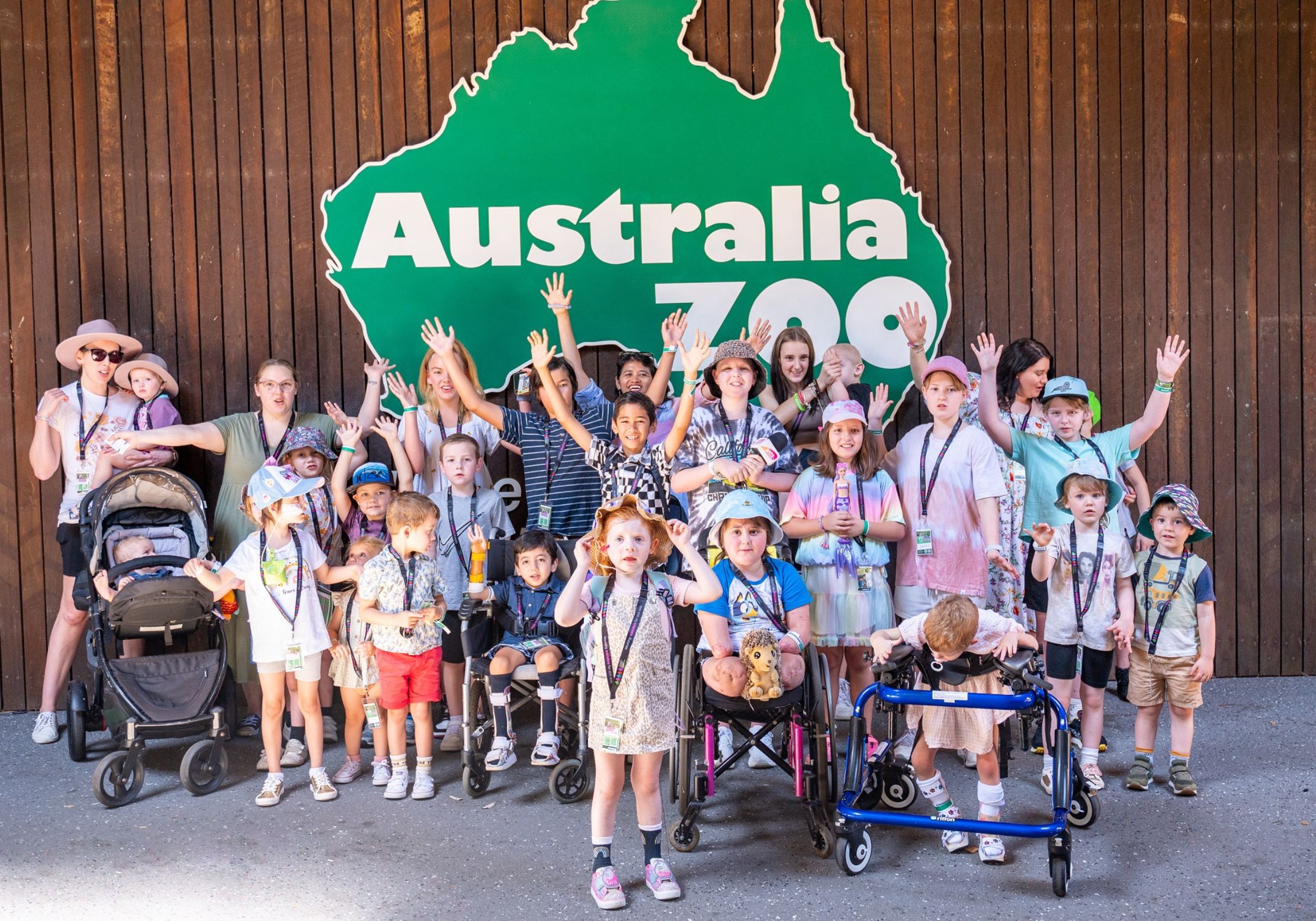Crikey! Sick kids take on Australia Zoo - Children's Hospital Foundation