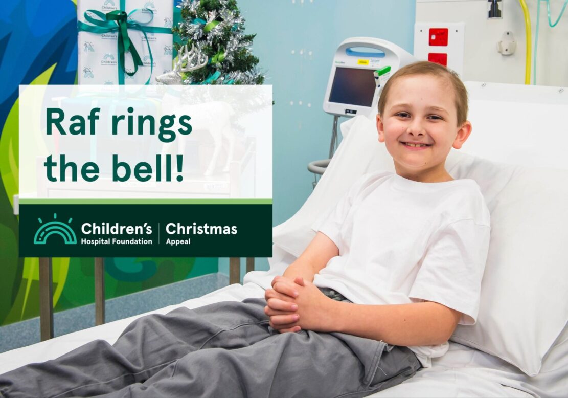 Raf Rings The Bell | Children's Hospital Foundation